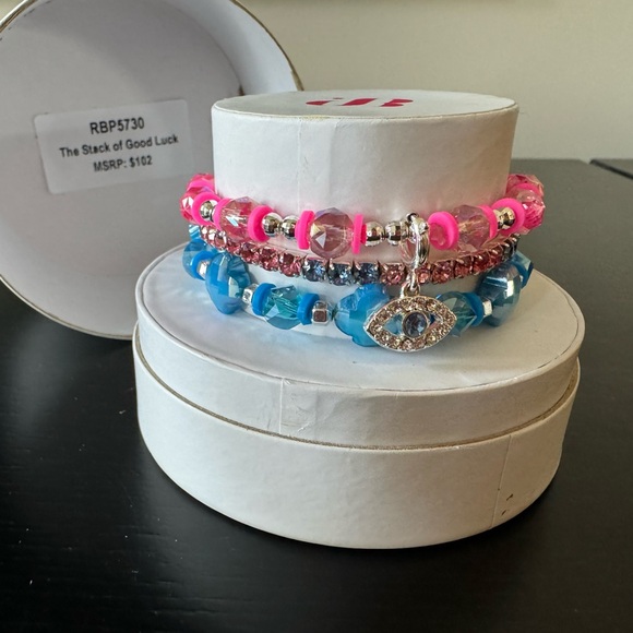 Bomb Party | Jewelry | Bomb Party The Stack Of Good Luck Spring Stack ...